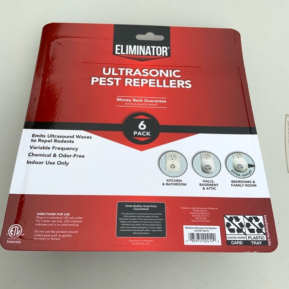 ELIMINATOR | Other | 6 Pack Eliminator Ultrasonic Pest Repellers | Poshmark